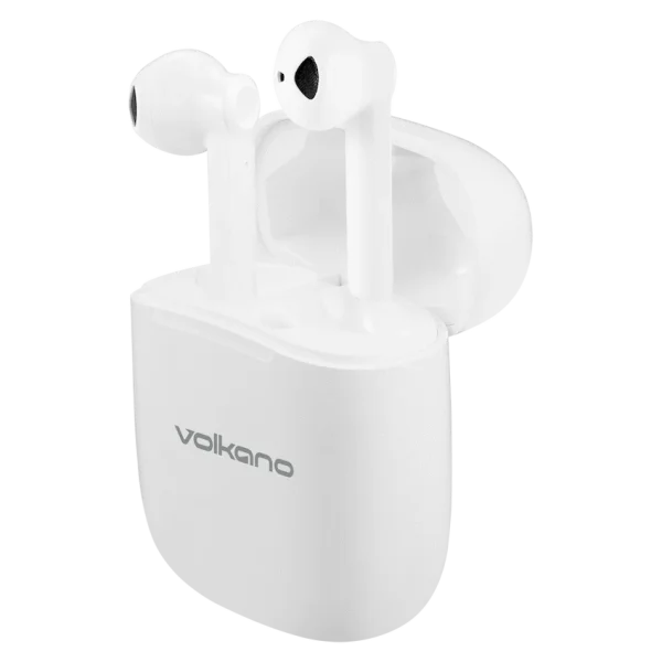 Volkano Buds X 2.0 Series True Wireless Earphones - White - Volkano