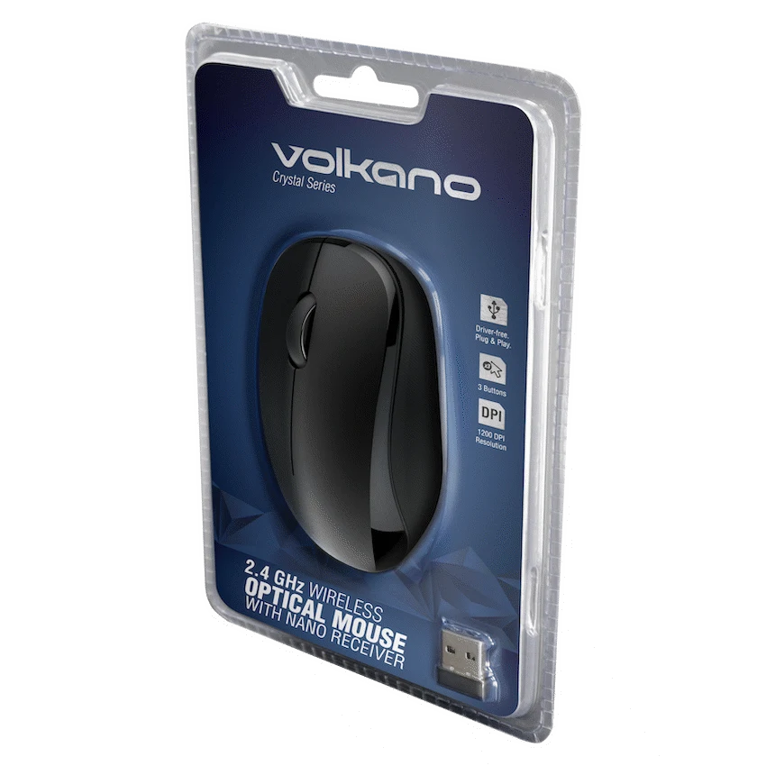 Volkano Crystal series Wireless Mouse - Volkano