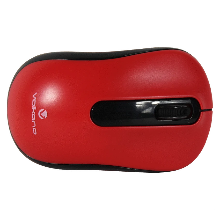 Volkano Vector Vivid series wireless mouse - Red 2020 - Volkano
