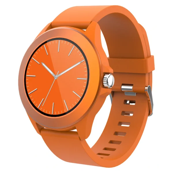 Volkano Splash Series Round Smartwatch - Orange - Volkano