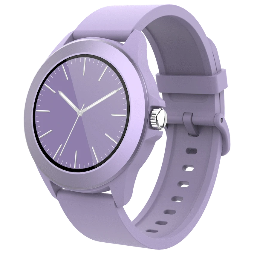 Volkano Splash Series Round Smartwatch - Purple - Volkano