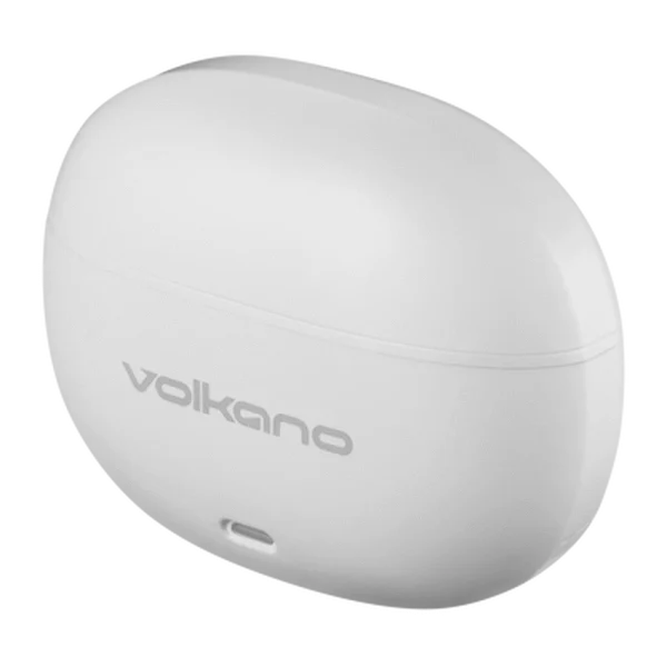 Volkano Pulse Series True Wireless Earphones with Charging Case - White ...