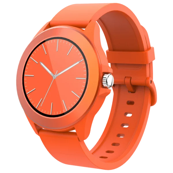 Volkano Splash Series Round Smartwatch - Orange - Volkano