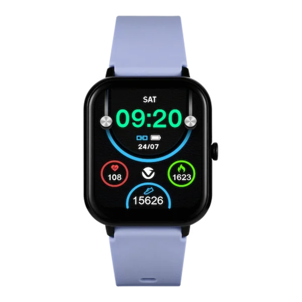 Volkano Chroma Series Smartwatch with Ultramarine Strap - Volkano