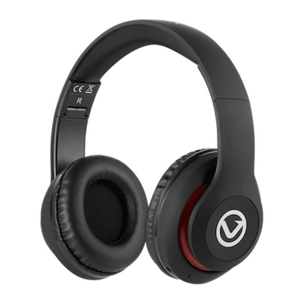 Volkano Impulse Series Bluetooth Headphones - Black - Volkano