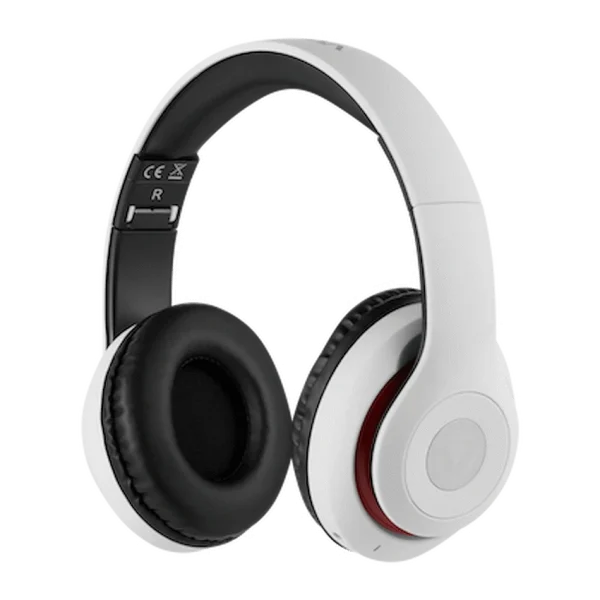 Volkano Impulse Series Bluetooth Headphones - White - Volkano