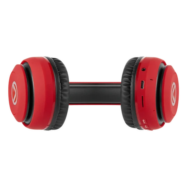 Volkano Impulse Series Bluetooth Headphones - Red - Volkano