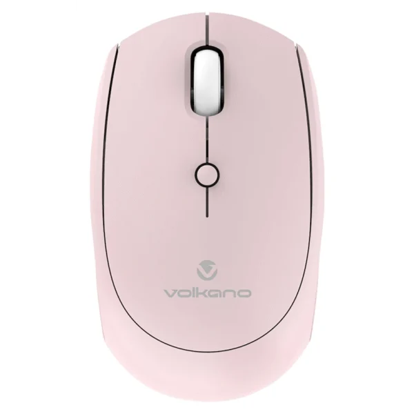 Volkano Talc Wireless Mouse - Pink - Volkano
